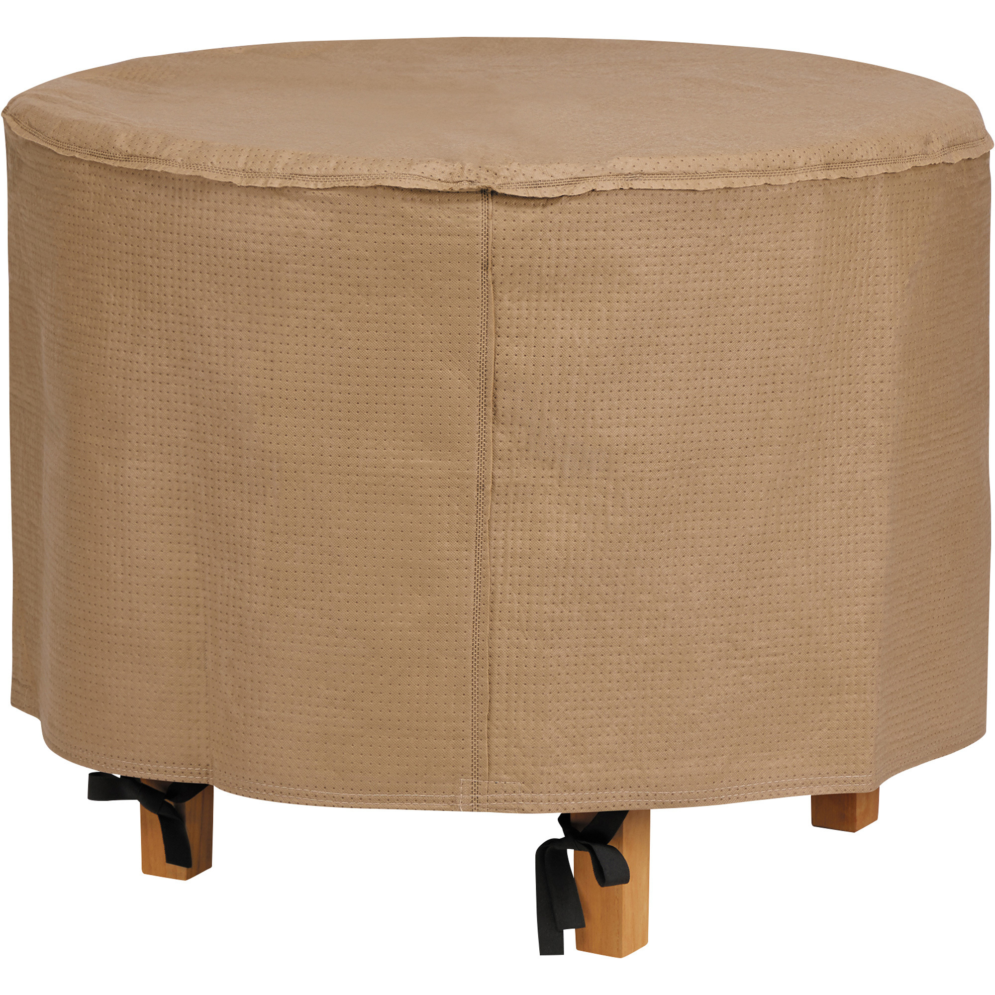 Classic Accessories Duck Covers Essentials 31in. Round Patio Ottoman/Side Table Cover, Latte ...